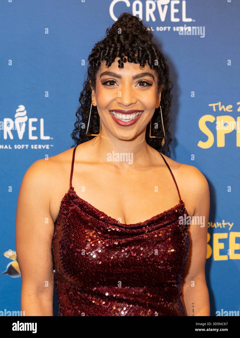 Cecilia Snow attends The 25th Annual Putnam County Spelling Bee opening ...