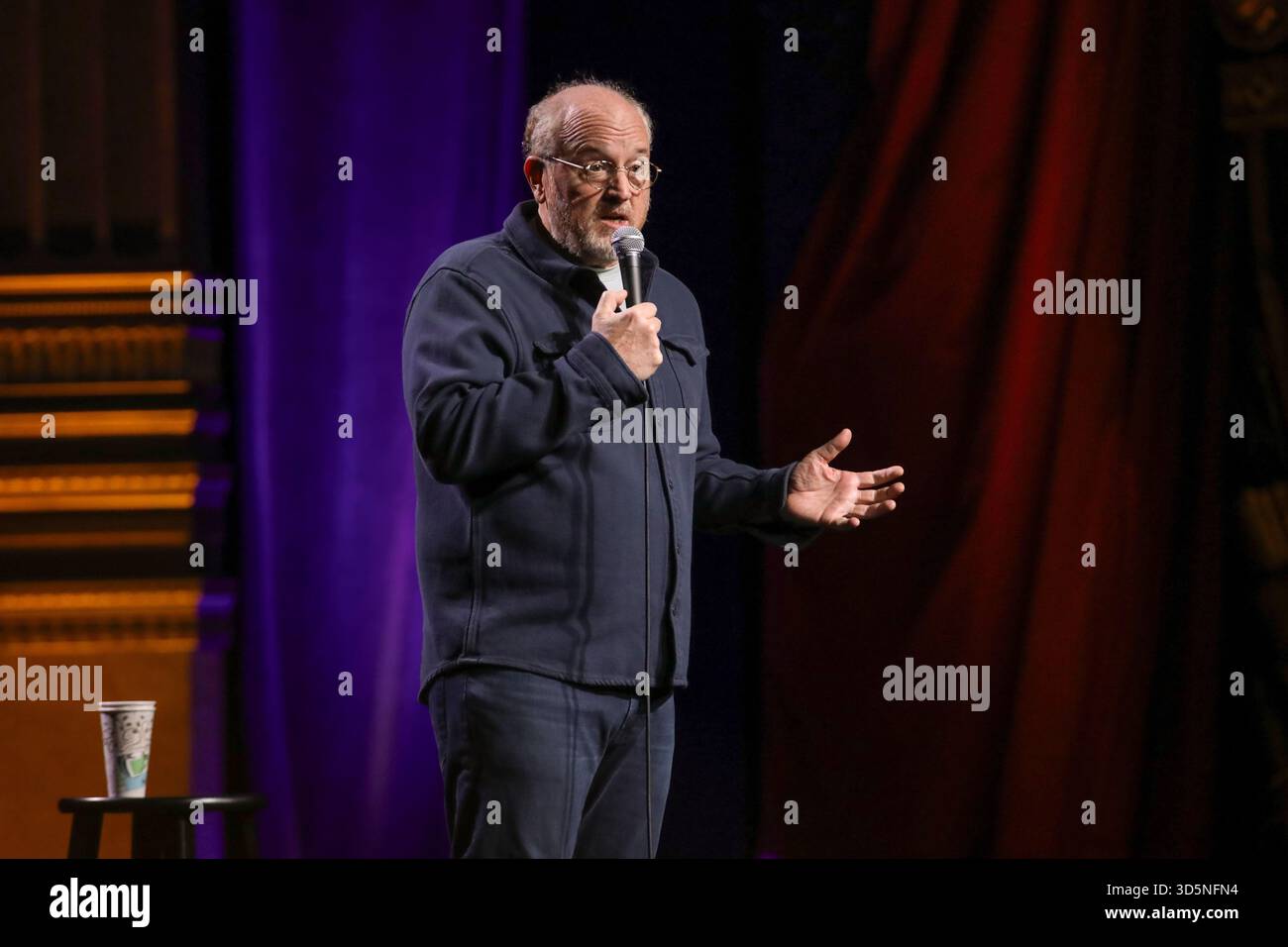 Comedian Louis CK performs at the Beacon Theatre on Sunday, Nov. 16 ...