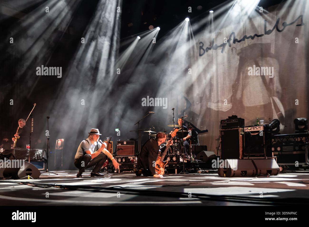 London, Babyshambles play at Brixton Academy. Pictured: (LR) Mick ...