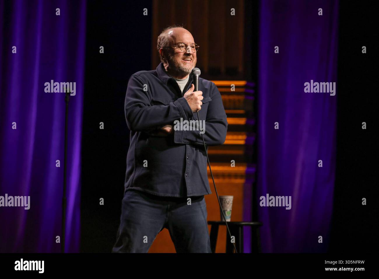 Comedian Louis CK performs at the Beacon Theatre on Sunday, Nov. 16 ...