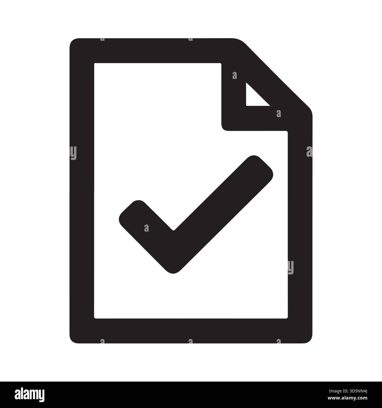 Checkmark symbol representing task approval Cut Out Stock Images ...