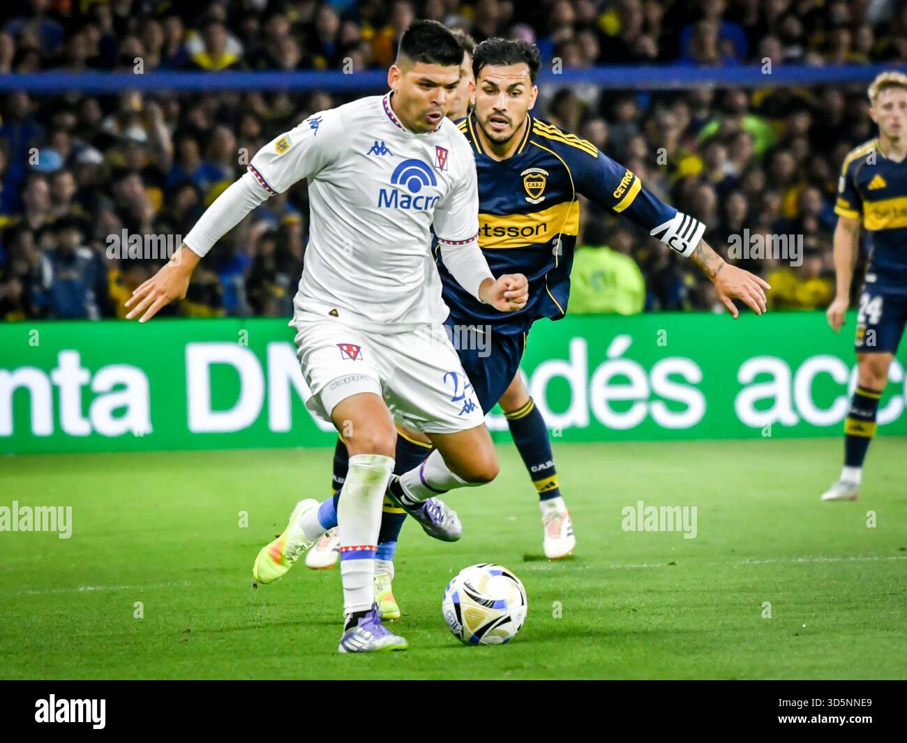 Buenos Aires, Argentina. November 17, 2025. Federico Alvarez (Left) and Leandro Paredes (Right ...