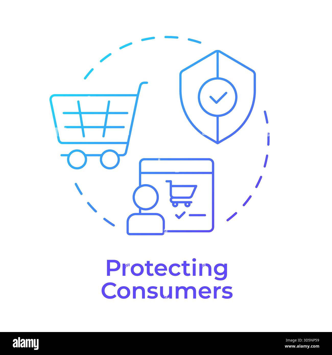Modern consumers Stock Vector Images - Alamy