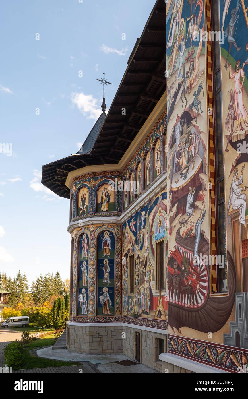 Neamt Monastery, Romania – october 15.2025. Historic Church of Saint ...