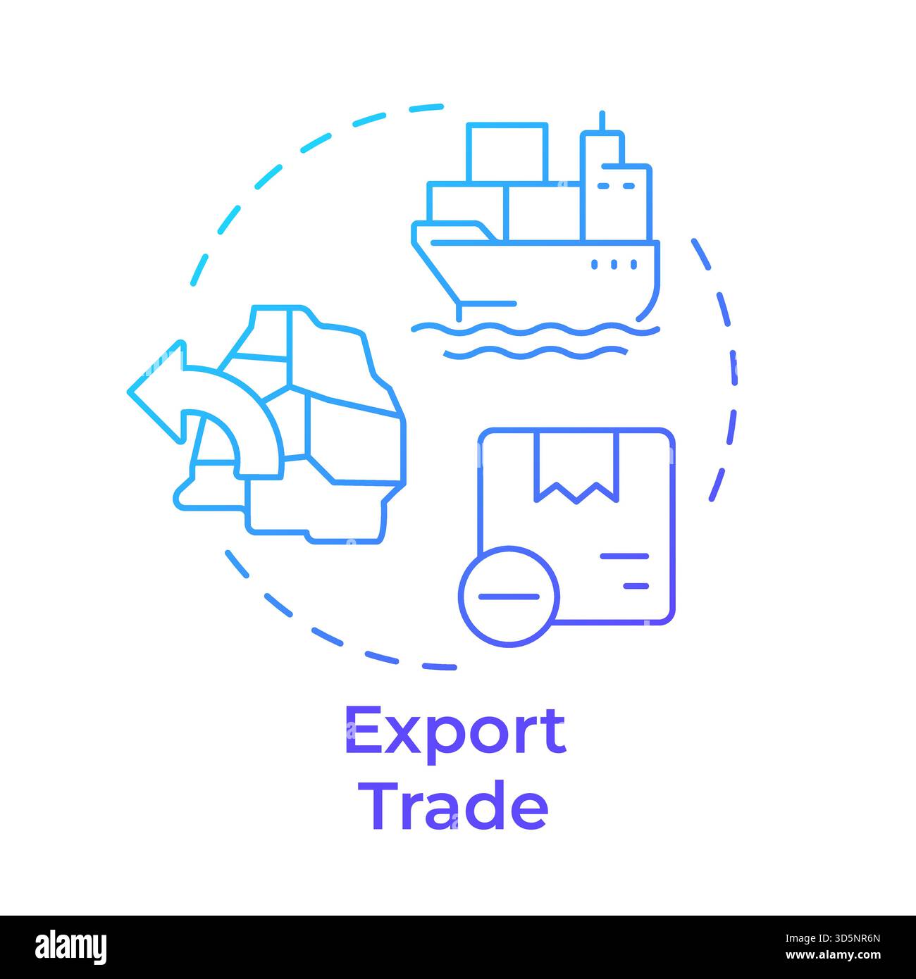 Concept transportation system management Stock Vector Images - Alamy