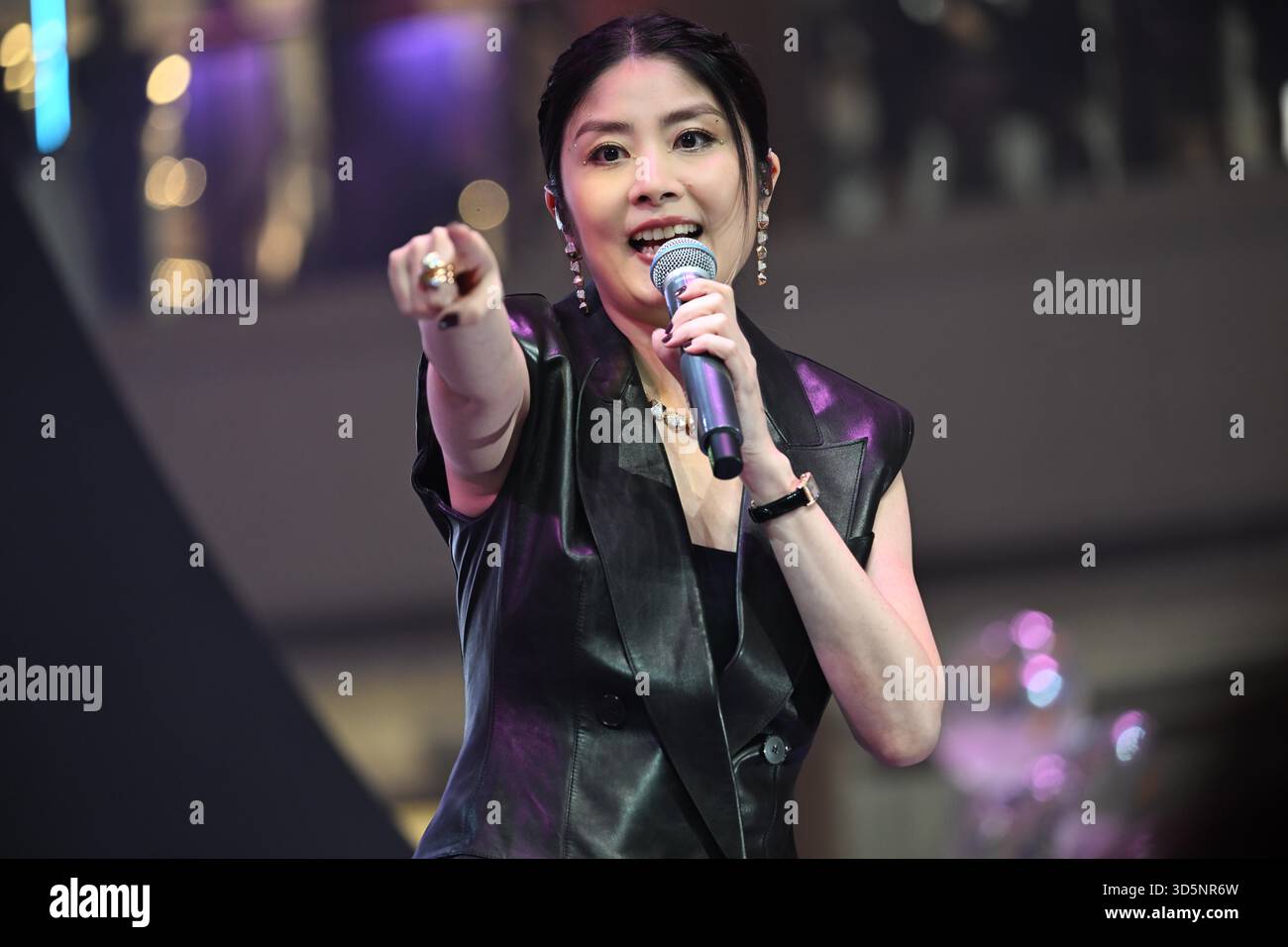 Hong Kong Cantopop singer and actress Kelly Chen attends an activity in ...
