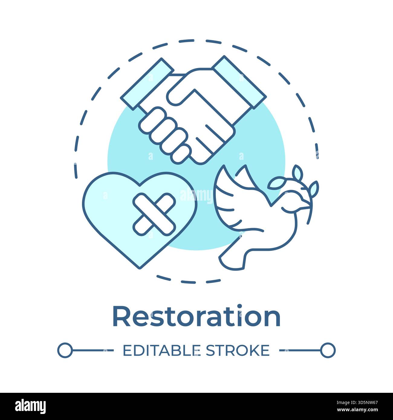 Restorative justice symbol hi-res stock photography and images - Alamy