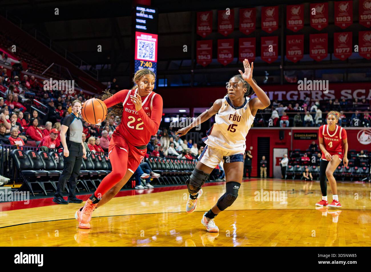 November 16, 2025, Piscataway, New Jersey, USA: Rutgers Scarlet Knights ...