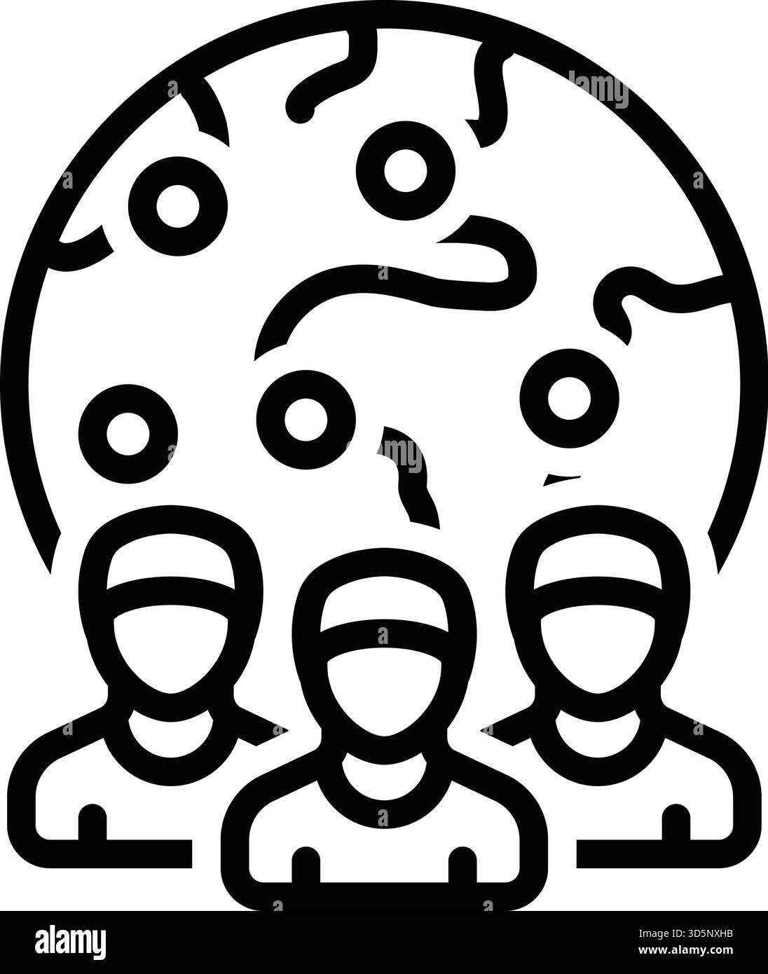Population density vector vectors Stock Vector Images - Alamy