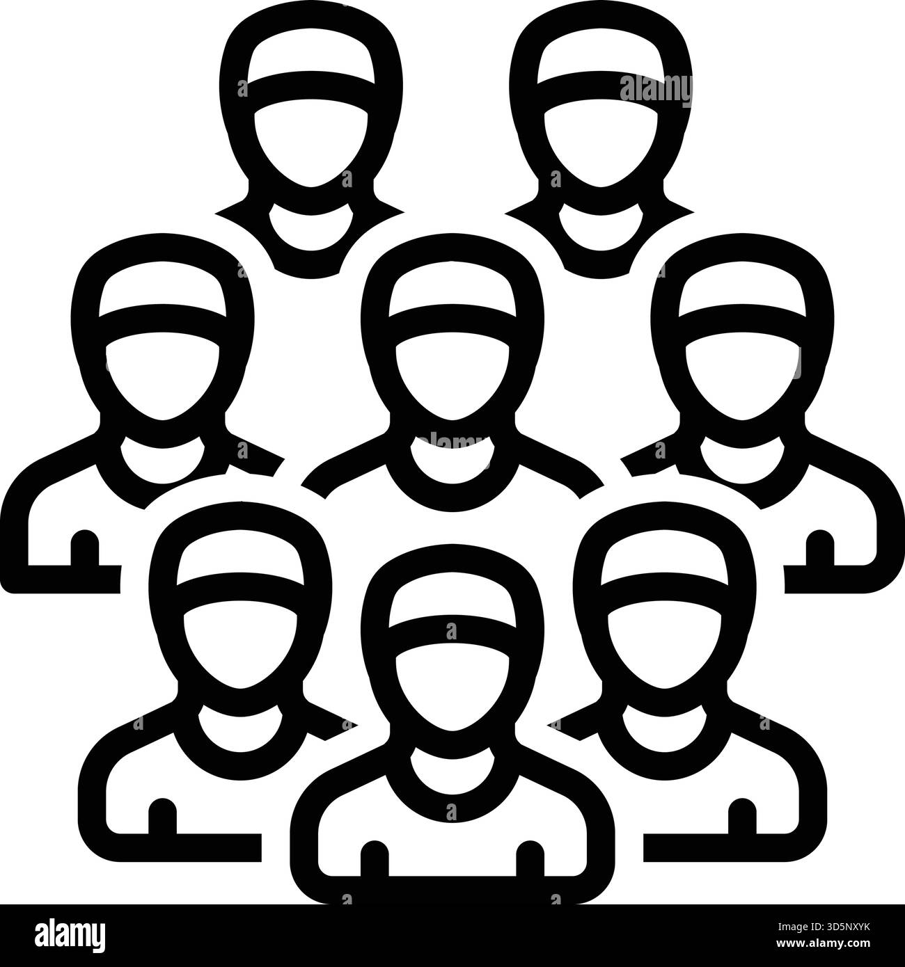 Icon population growth Stock Vector Images - Alamy
