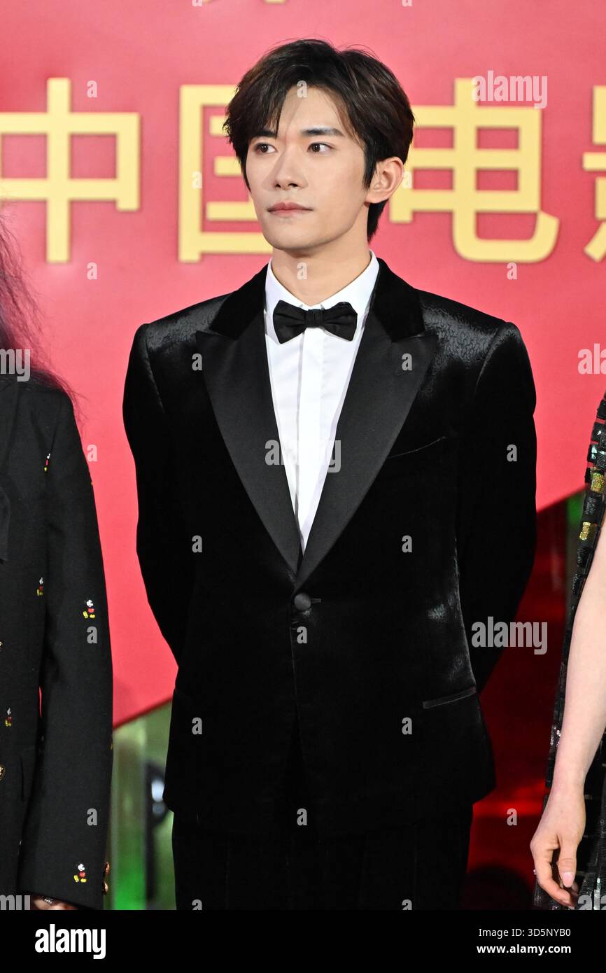 Chinese actor, dancer and singer Jackson Yee poses for a photo on the ...