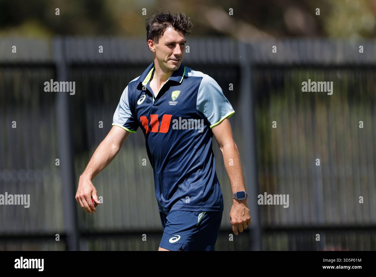 Pat Cummins of Australia is seen during an Australia Cricket Team ...