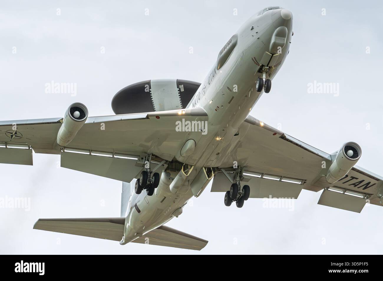 The Airborne Warning and Control System (AWACS) Boeing E-3 Sentry ...