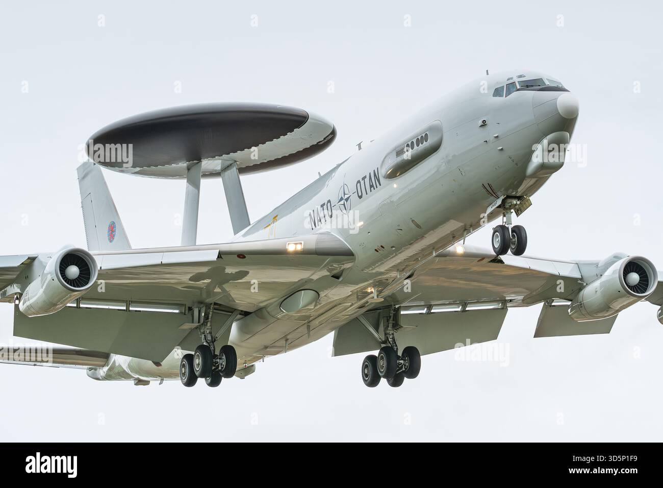 The Airborne Warning and Control System (AWACS) Boeing E-3 Sentry ...