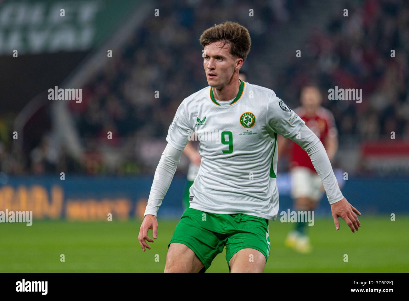 Johnny Kenny of Ireland during the FIFA World Cup 2026 European Qualifier Group F match between ...