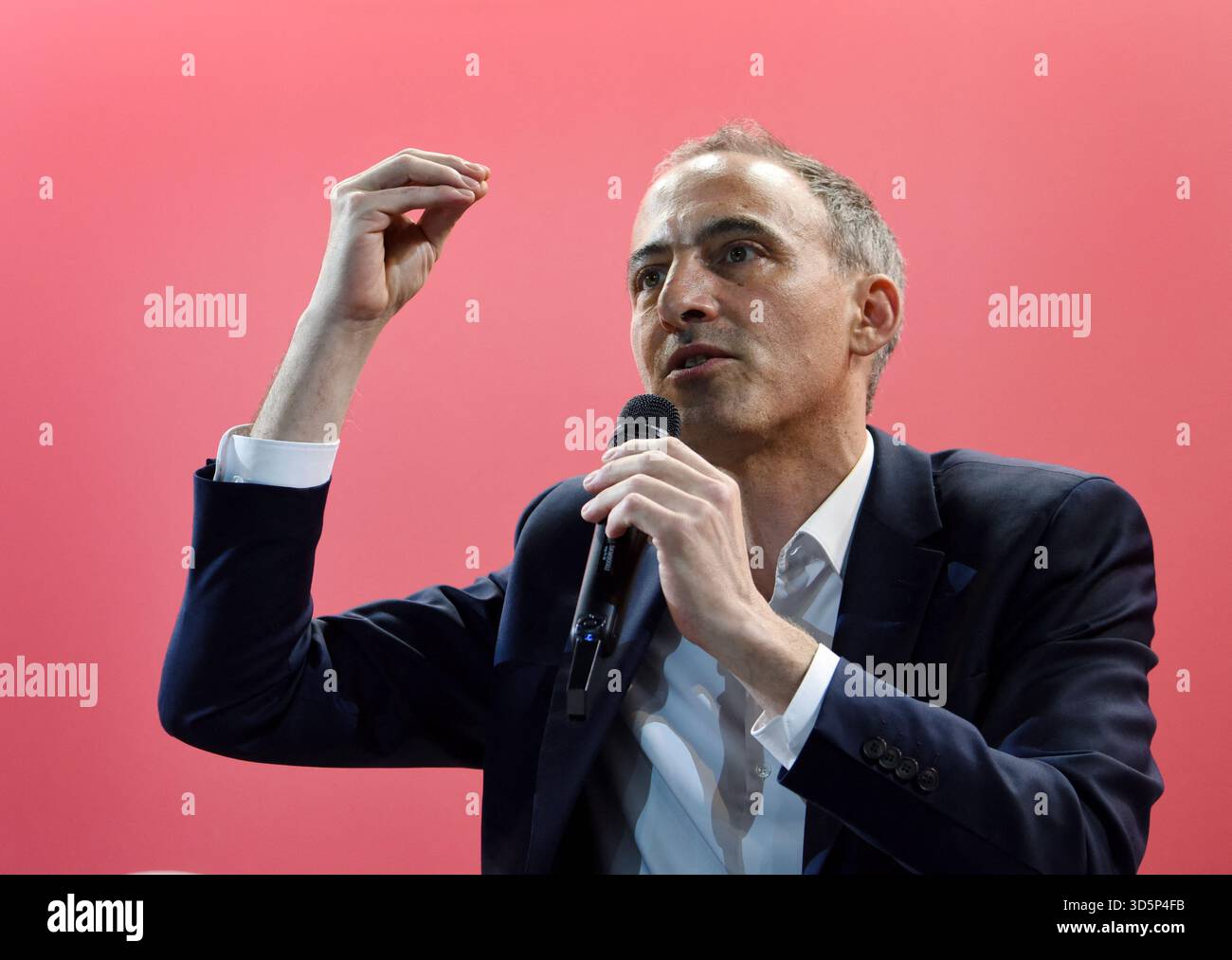 Raphael Glucksmann, during The Meeting of Bernard Cazeneuve for the ...