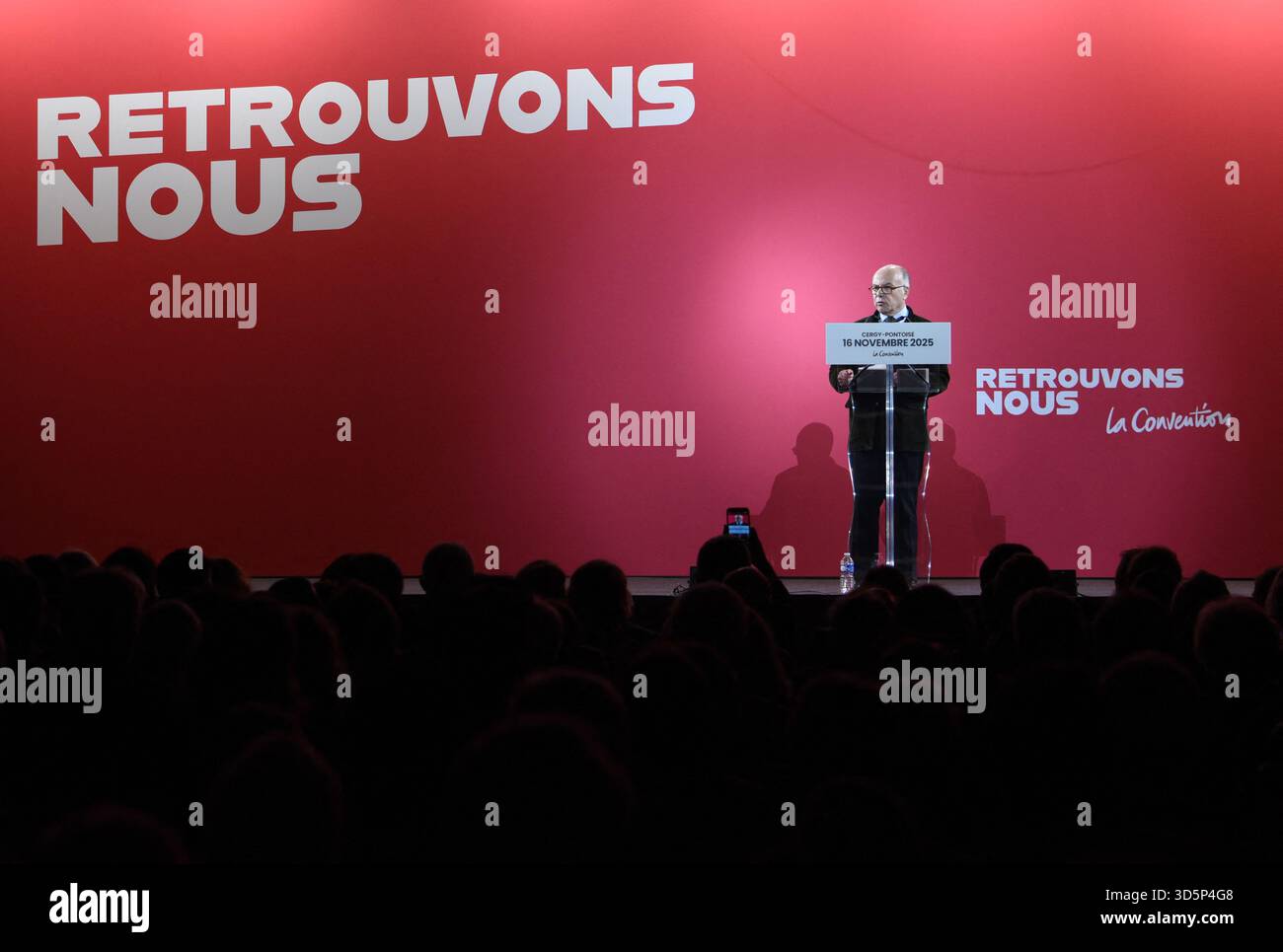 Bernard Cazeneuve during The Meeting of Bernard Cazeneuve for the ...