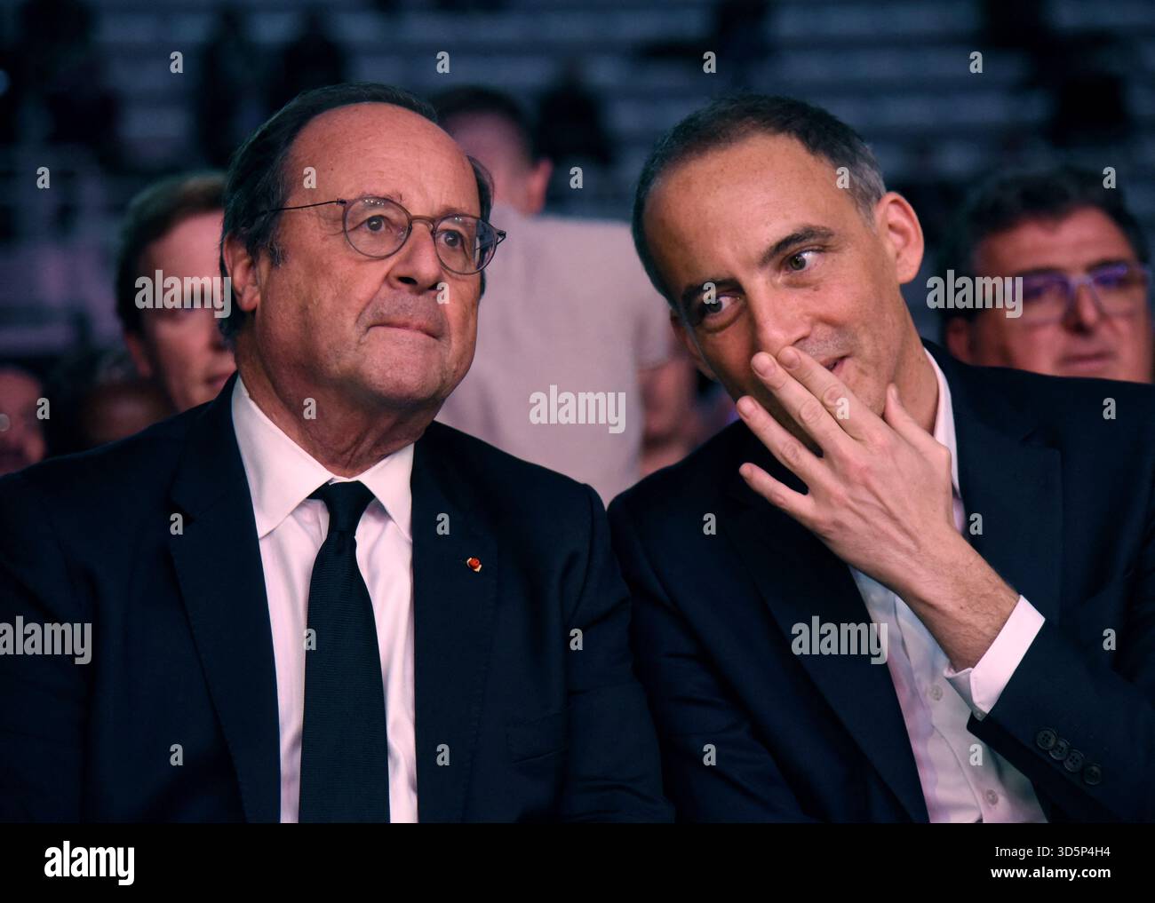 Raphael Glucksmann, during The Meeting of Bernard Cazeneuve for the ...