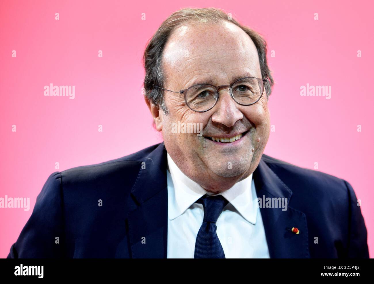 Francois Hollande, Raphael Glucksmann, during The Meeting of Bernard ...