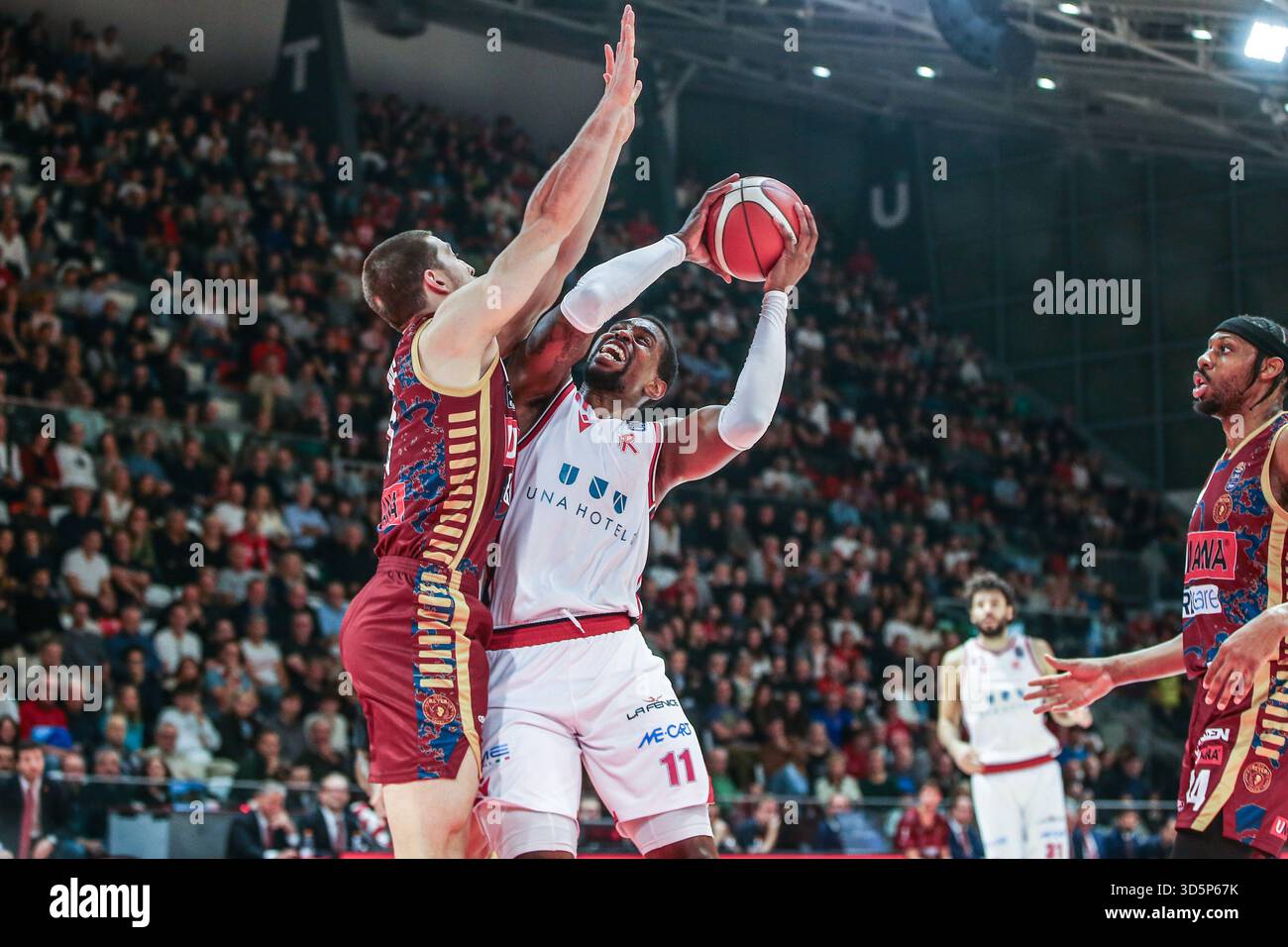 Bryson Williams (Unahotels REggio Emilia) during Una Hotels Reggio ...