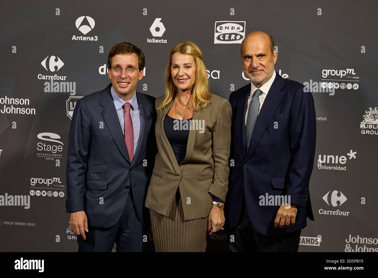 (L-R) The Mayor of Madrid, José Luis Martínez-Almeida NOVEMBER 17;2025 ...
