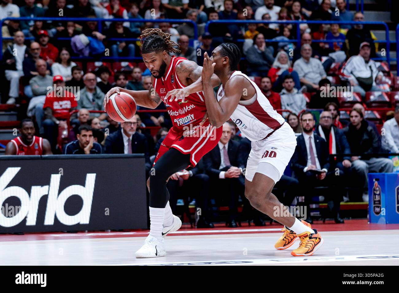 Devin Booker (Olimpia Milano) during EA7 Emporio Armani Milano vs Trapani Shark, Italian ...