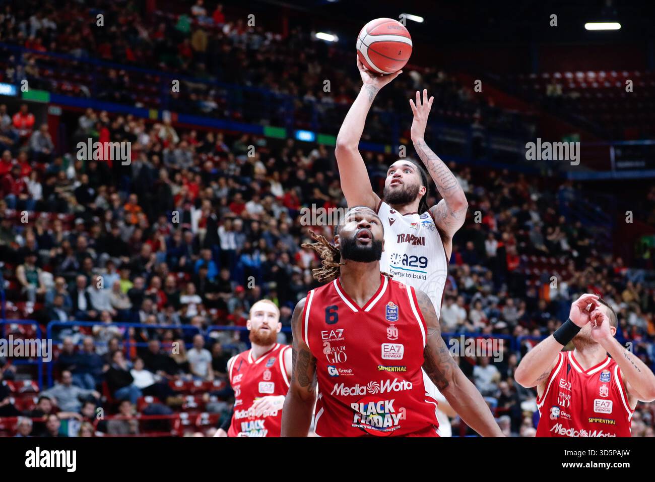 Timothy Allen (Olimpia Milano) during EA7 Emporio Armani Milano vs ...