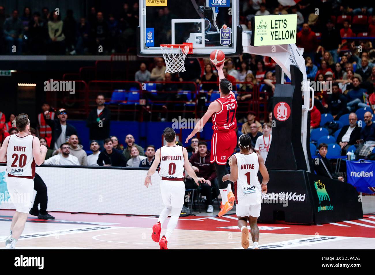Giampaolo Ricci (Olimpia Milano) during EA7 Emporio Armani Milano vs ...