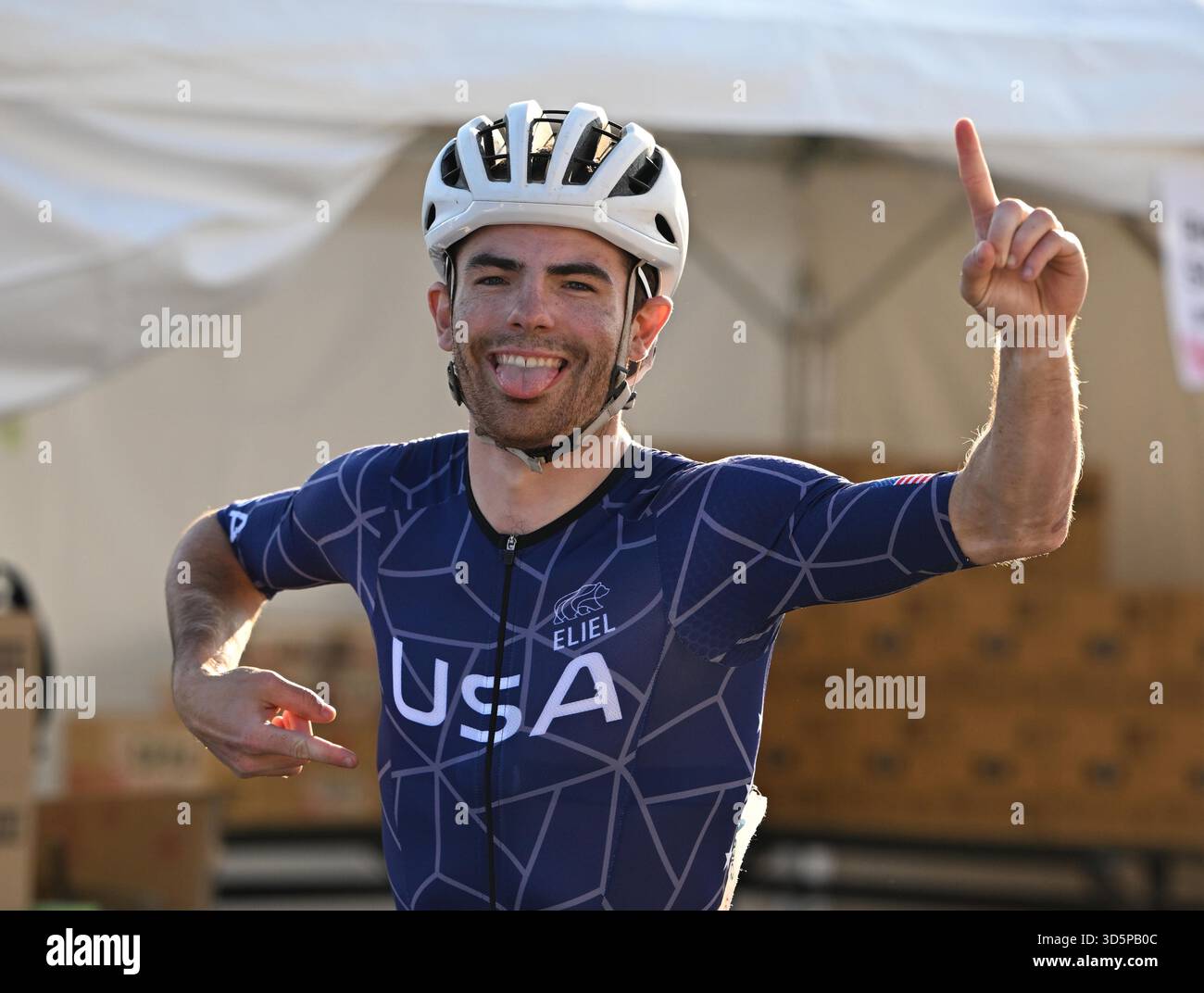 WALLACE Jayson Andrew of the United States poses for a camera after ...