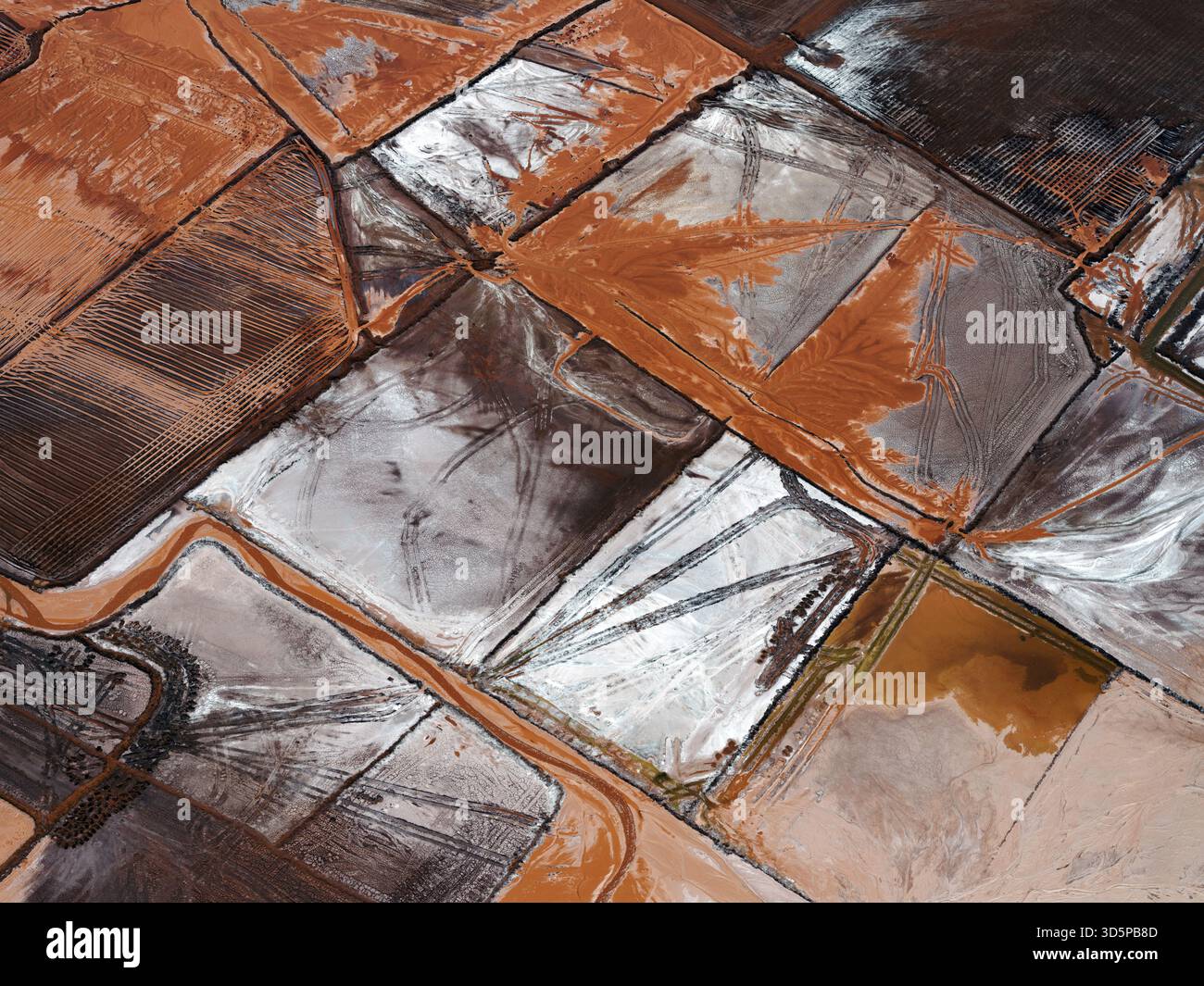 Abstract arrangement of shapes in earthy tones hi-res stock photography ...