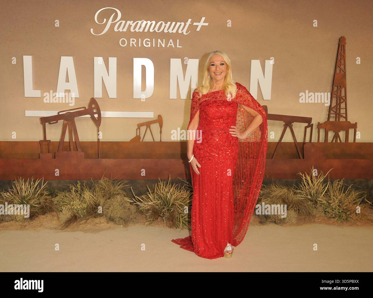Vanessa Feltz at the "Landman season 2" UK TV premiere, Cineworld ...