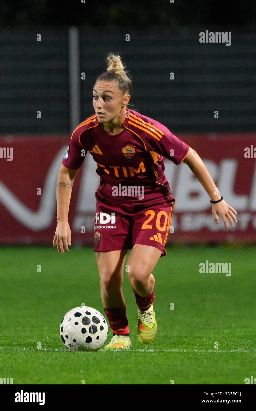 AS Roma's Giada Greggi during the Italian Football Championship League ...