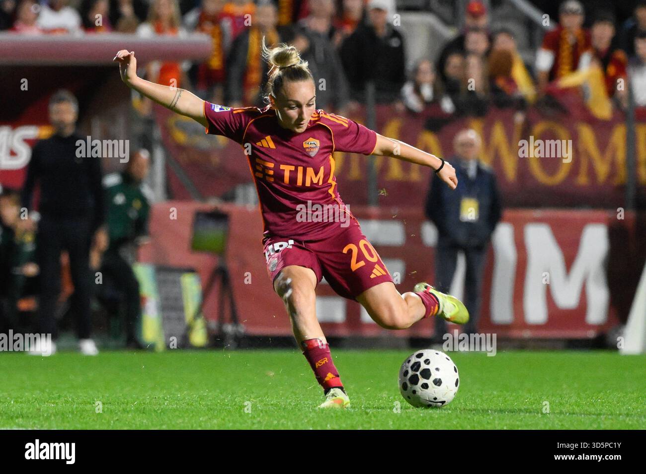 AS Roma's Giada Greggi during the Italian Football Championship League ...