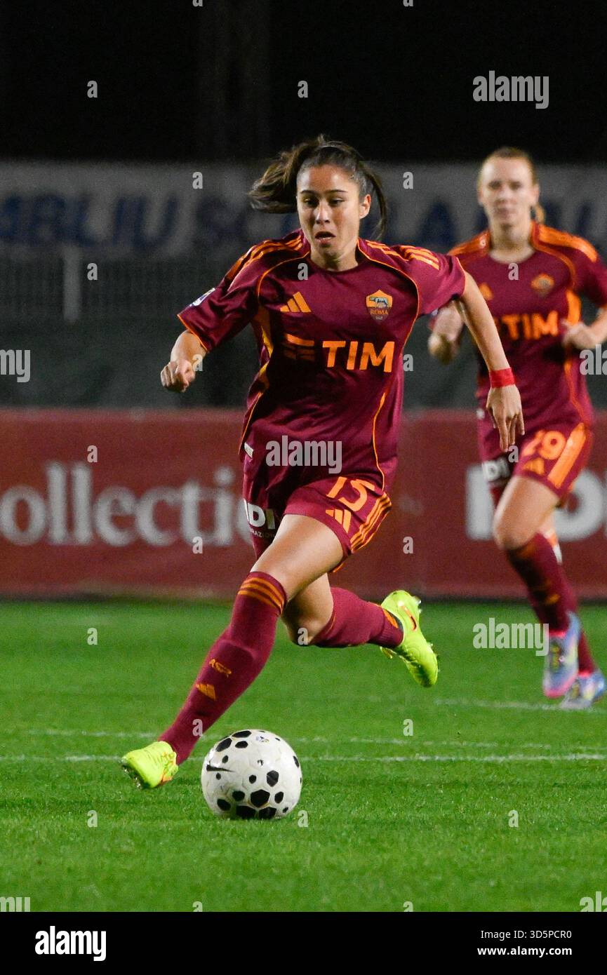 AS Roma's Giulia Dragoni during the Italian Football Championship ...