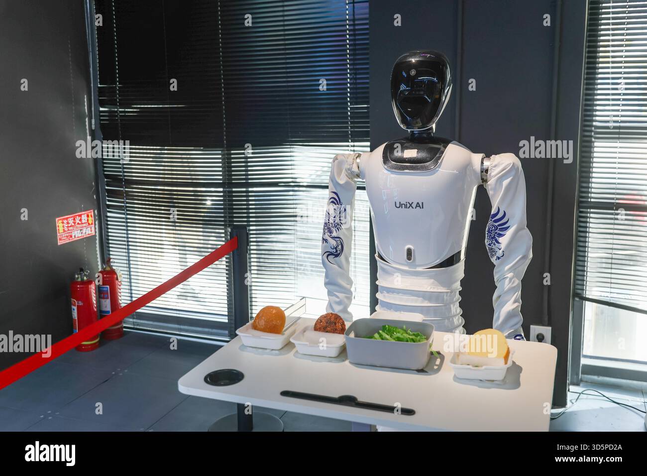 A robot-themed restaurant in Beijing, China, 14 November, 2025. (Photo ...