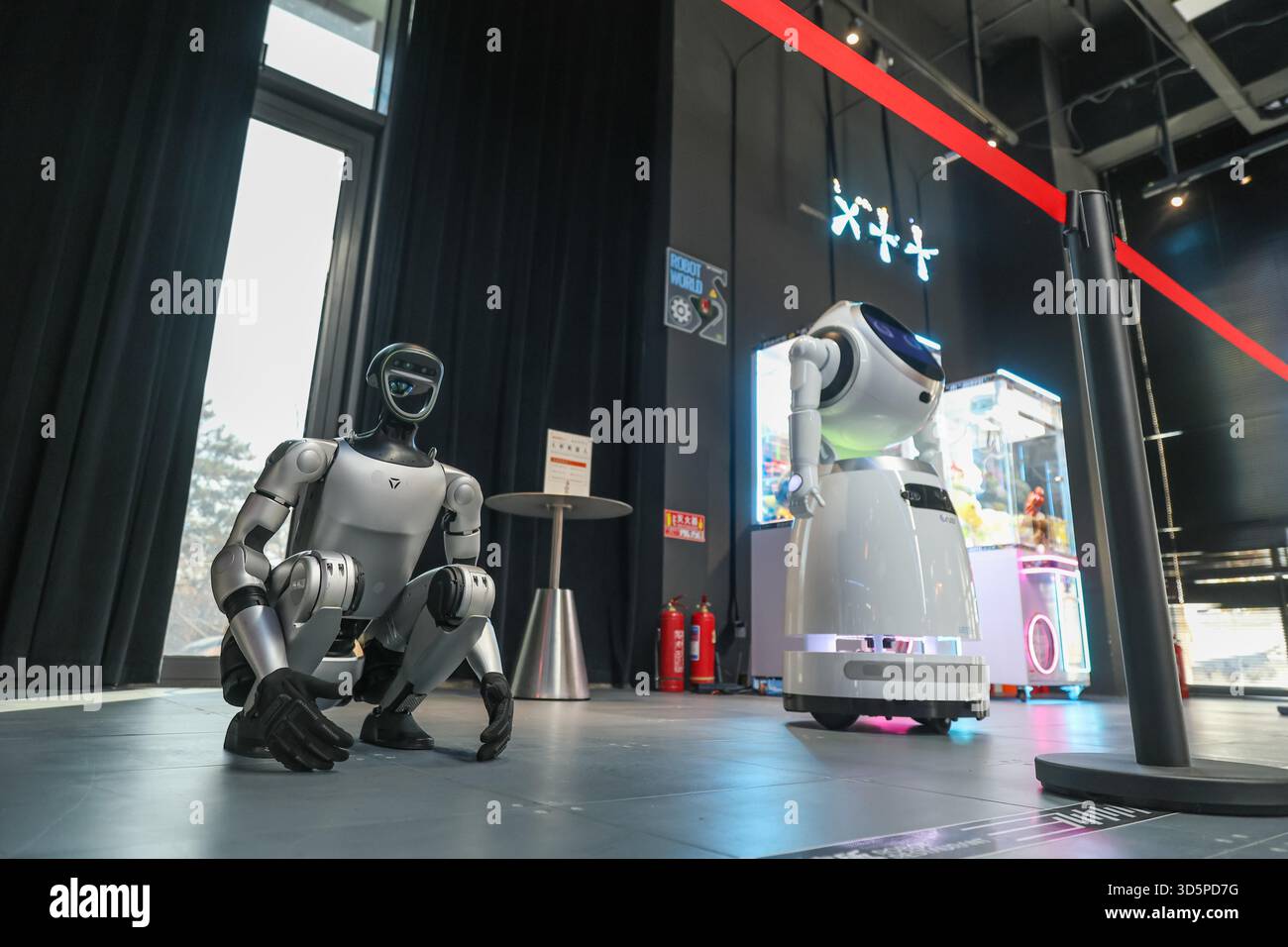 A robot-themed restaurant in Beijing, China, 14 November, 2025. (Photo ...