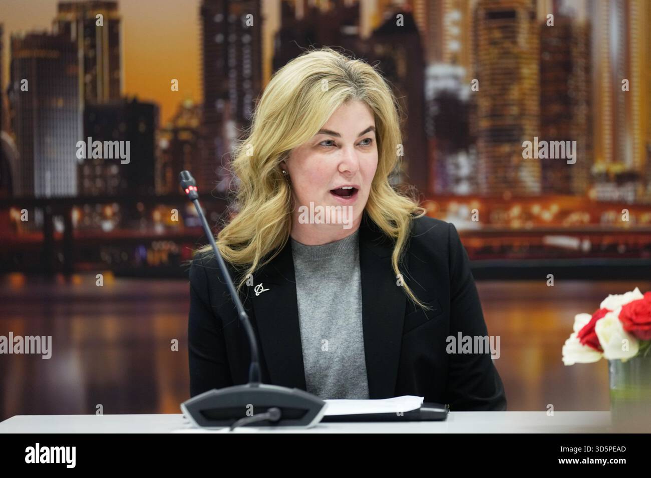 Stephanie Pope, President and CEO of Boeing Commercial Airplanes ...