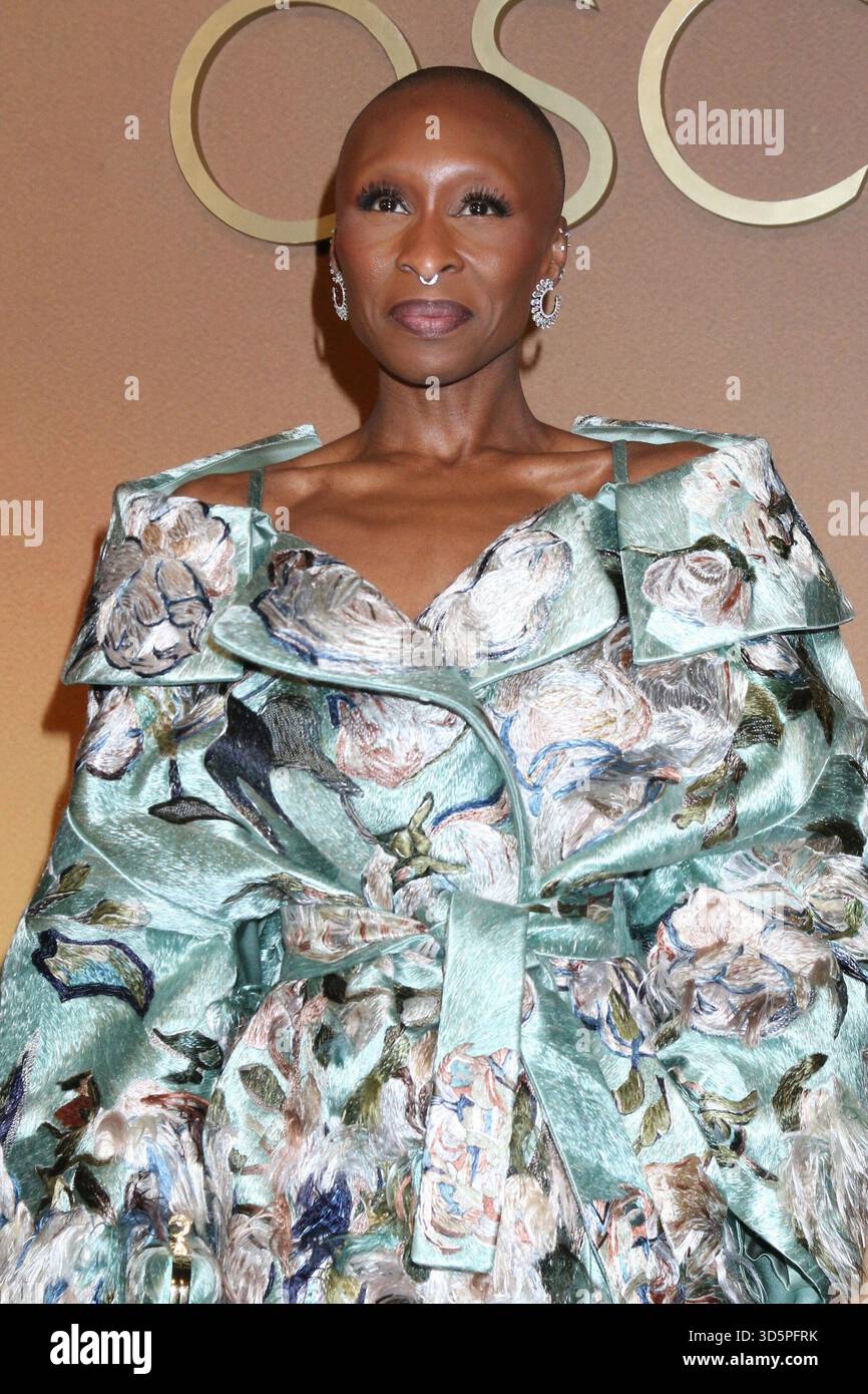 Cynthia Erivo at arrivals for 16th Annual Governors Awards, The Ray ...