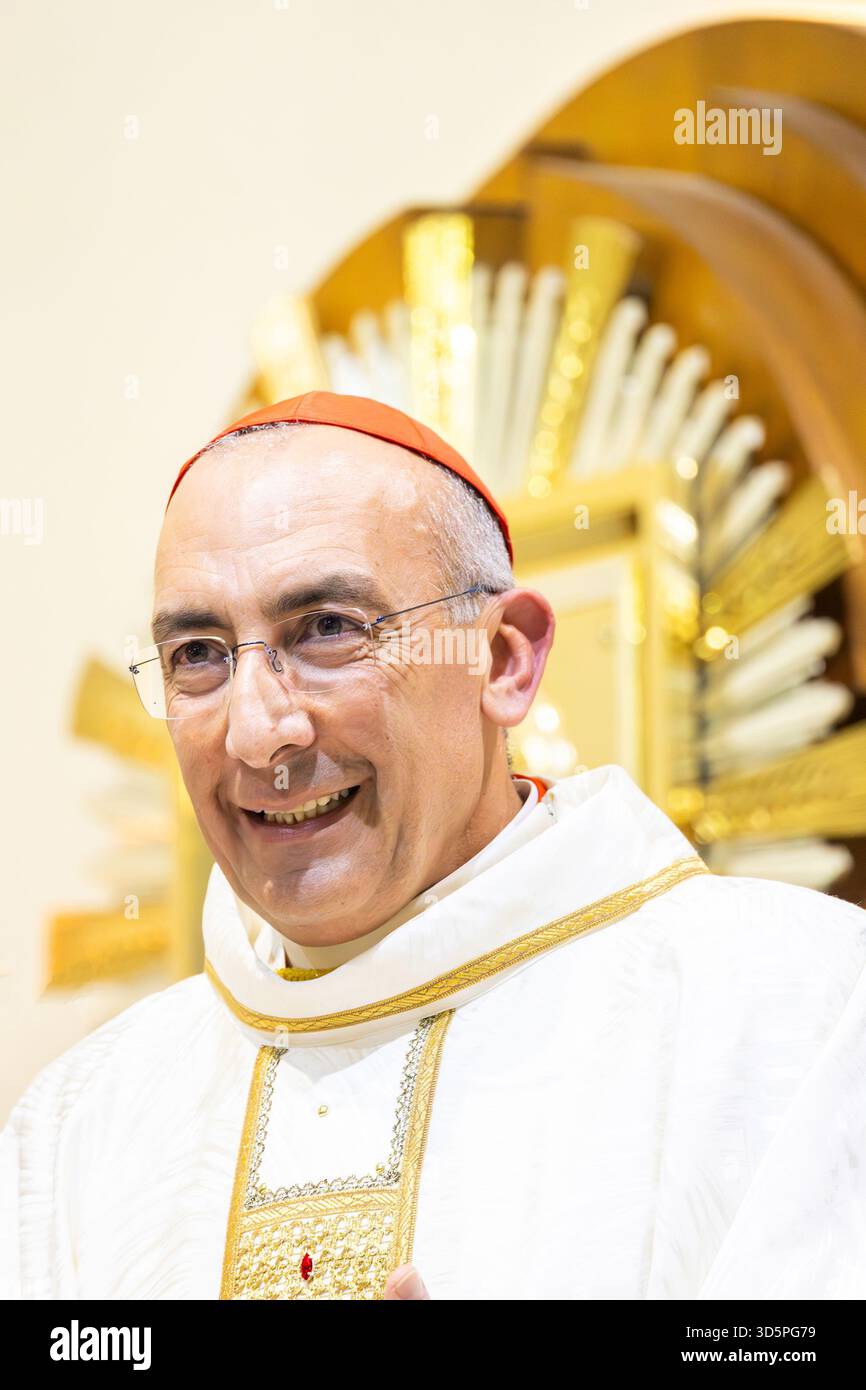 **NO LIBRI** Italy, Rome, 2025/11/16 Cardinal Baldo Reina takes ...