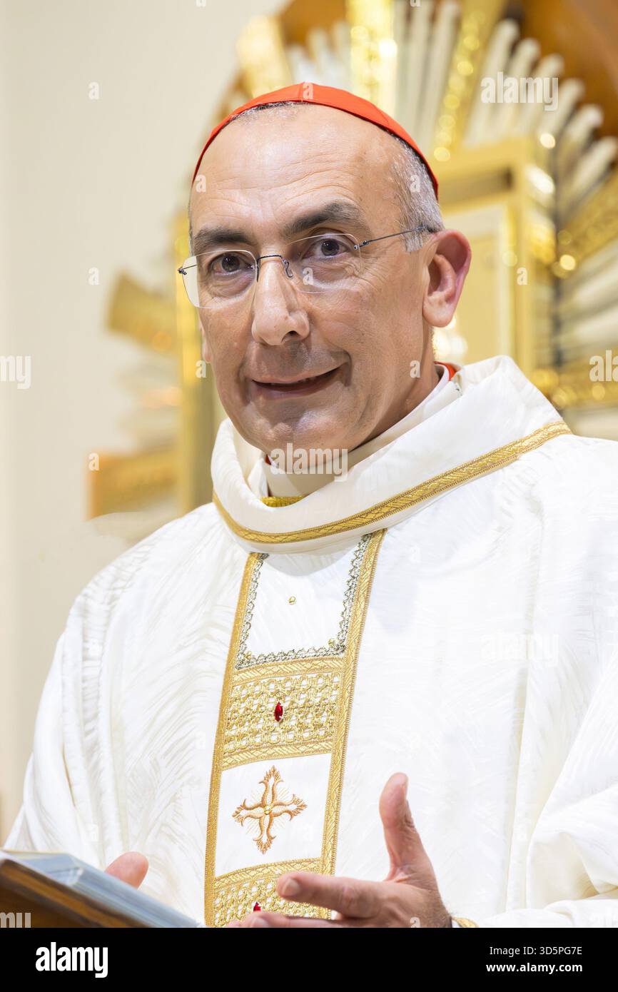 **NO LIBRI** Italy, Rome, 2025/11/16 Cardinal Baldo Reina takes ...