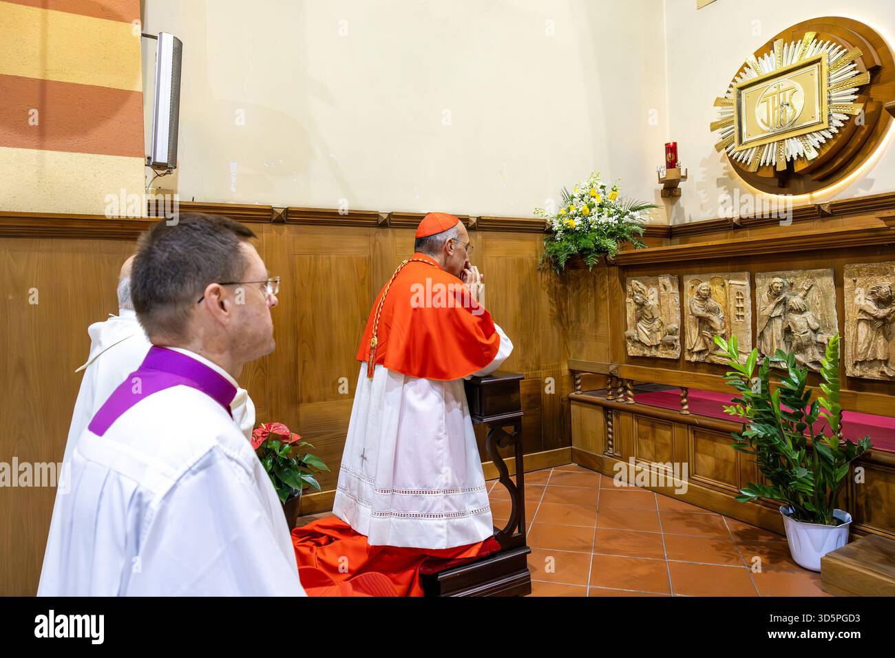 **NO LIBRI** Italy, Rome, 2025/11/16 Cardinal Baldo Reina takes ...
