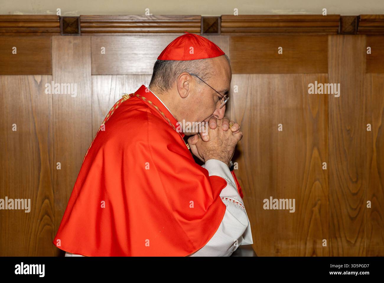 **NO LIBRI** Italy, Rome, 2025/11/16 Cardinal Baldo Reina takes ...
