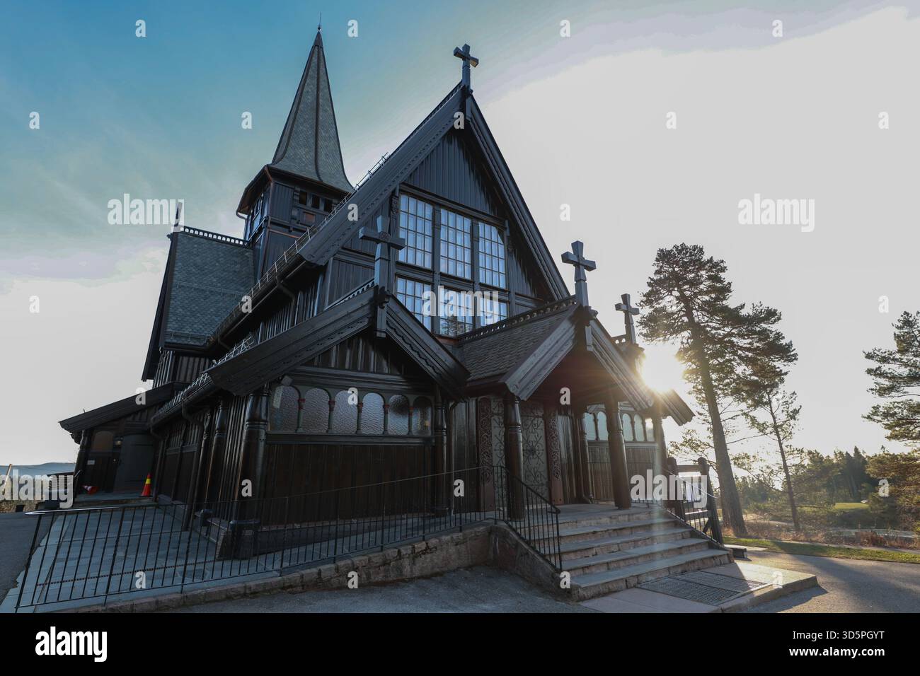 Oslo 20251115. Holmenkollen chapel Saturday morning. Photo: Amanda ...