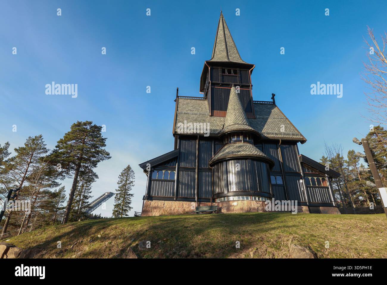 Oslo 20251115. Holmenkollen chapel Saturday morning. Photo: Amanda ...
