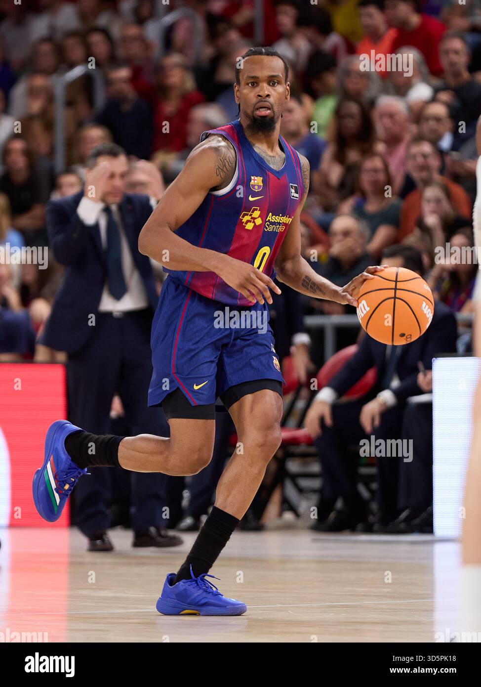 Kevin Punter of FC Barcelona in action during the ACB regular season ...