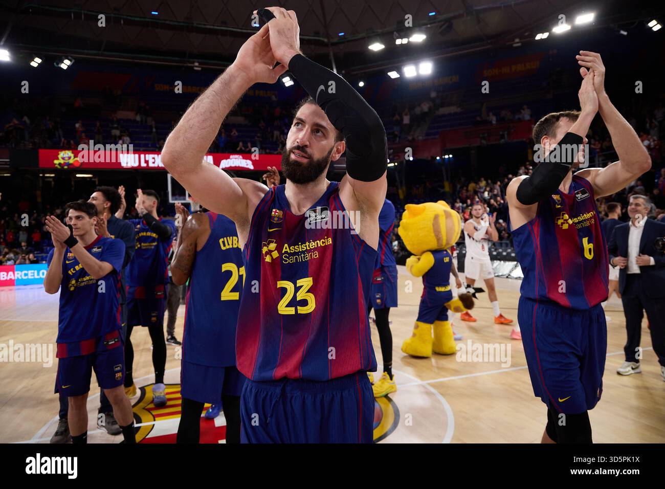 Tornike Shengelia of FC Barcelona during the ACB regular season game ...