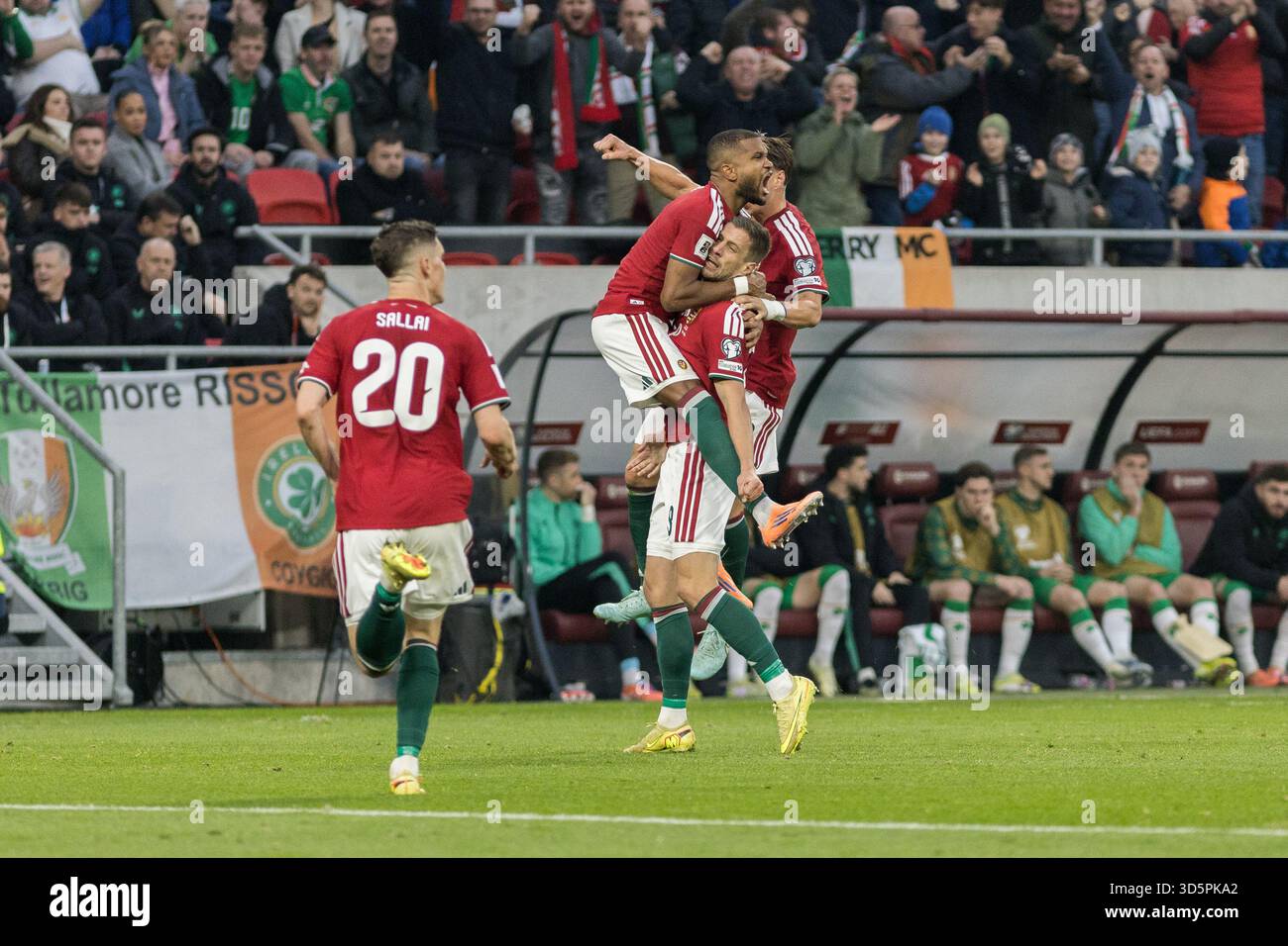 Budapest, Hungary. 16th, November 2025. Barnabas Varga (19) of Hungary ...