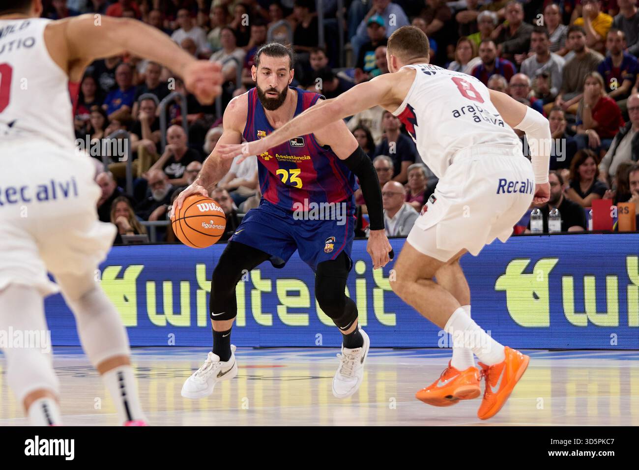 November 16, 2025, Barcelona, Barcelona, Spain: Tornike Shengelia of FC ...