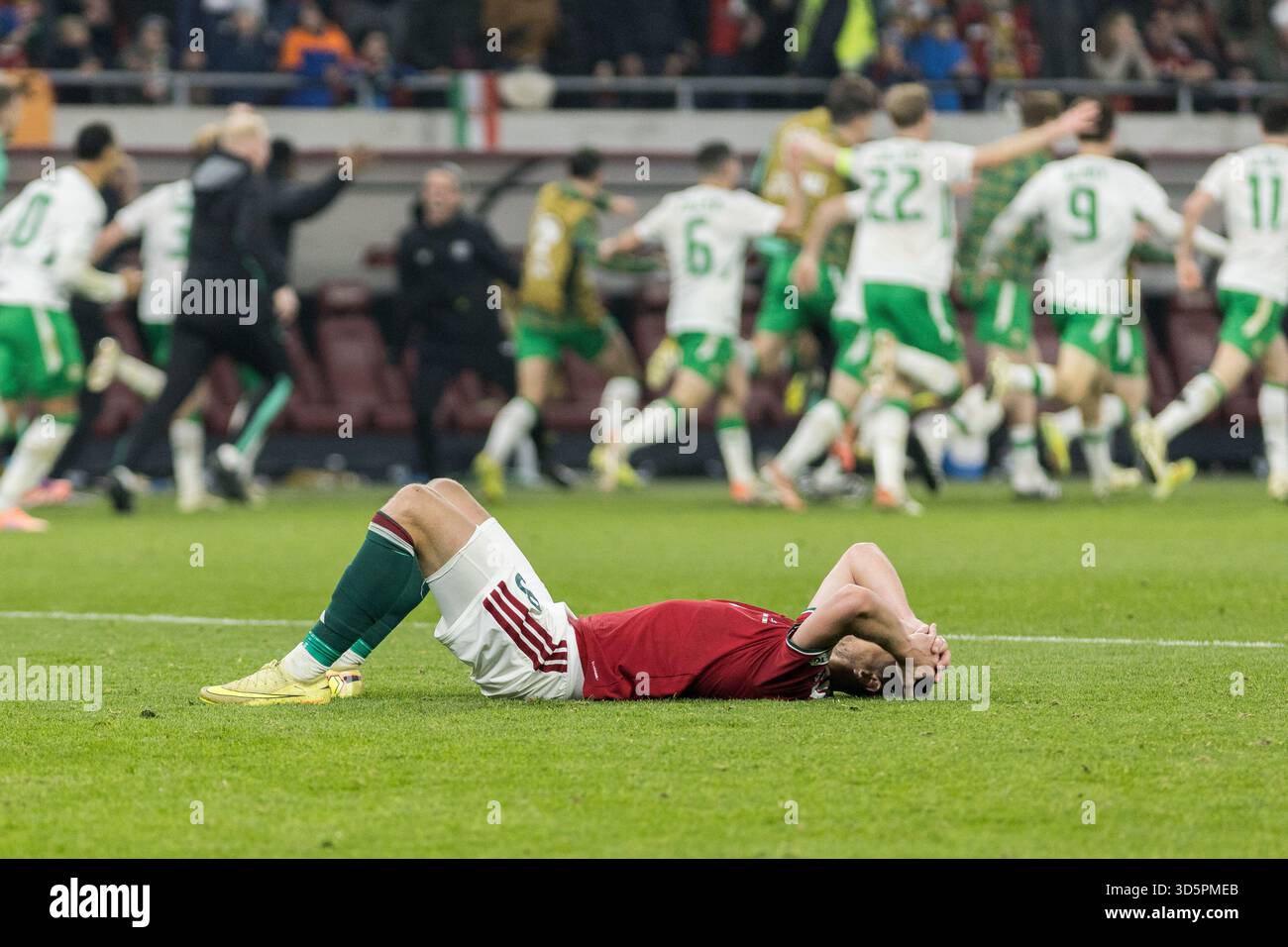 Budapest, Hungary. 16th, November 2025. Barnabas Varga (19) of Hungary ...