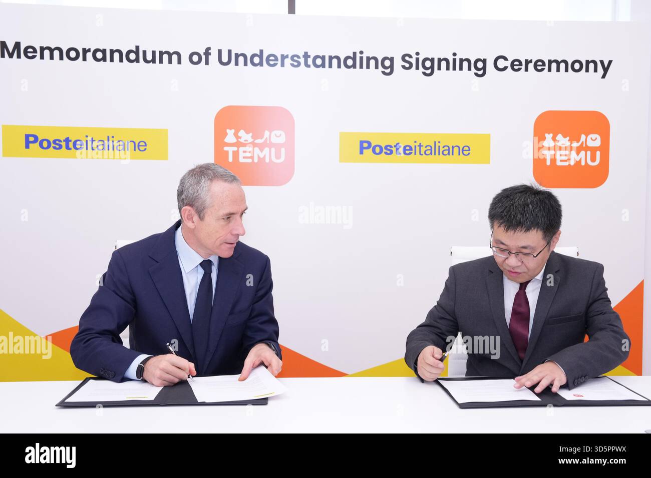 L'e-commerce di Temu si affida a Poste Italiane - La firma a Roma ...